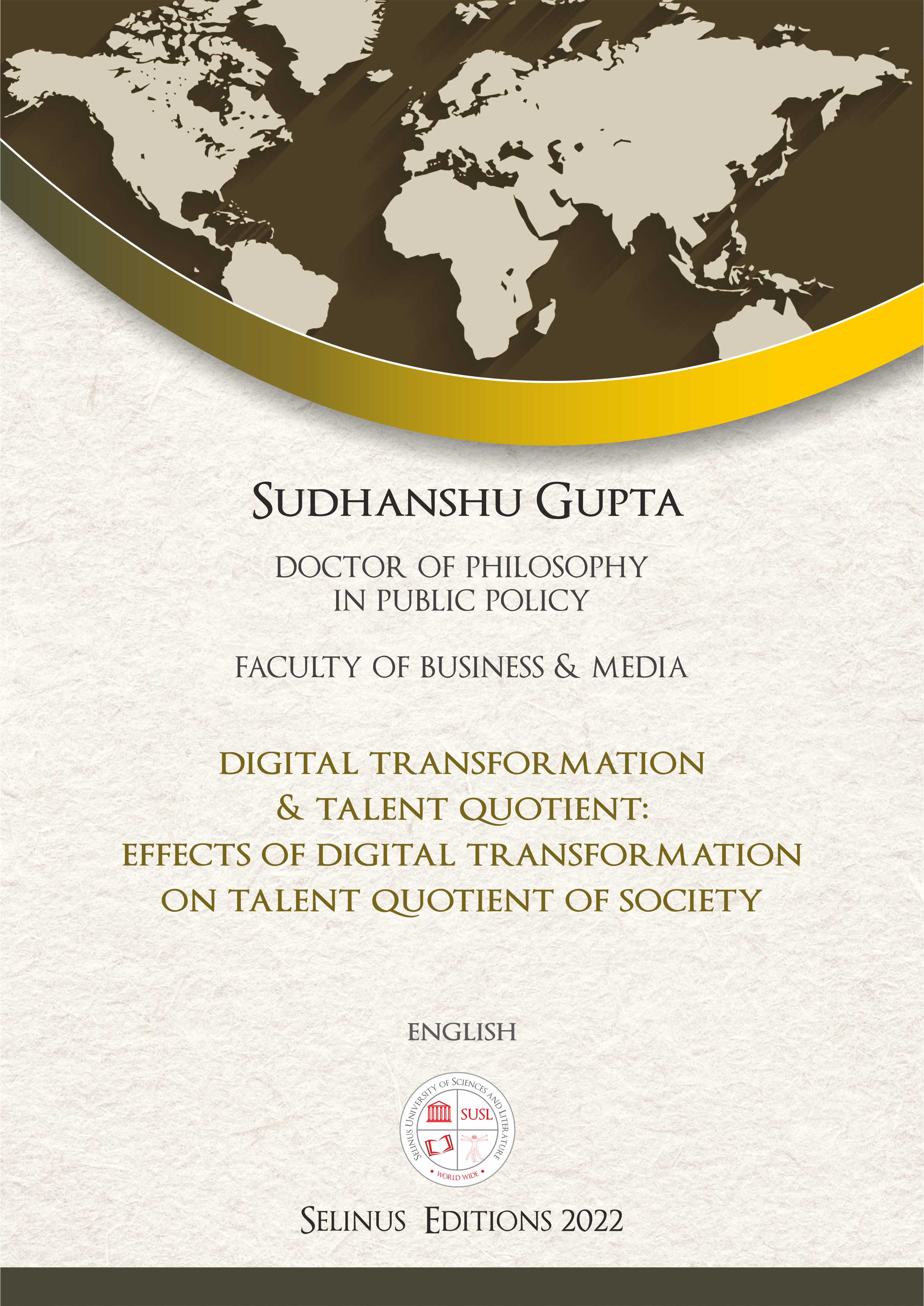 Thesis Sudhanshu Gupta | Selinus University Thesis Sudhanshu Gupta | Selinus University